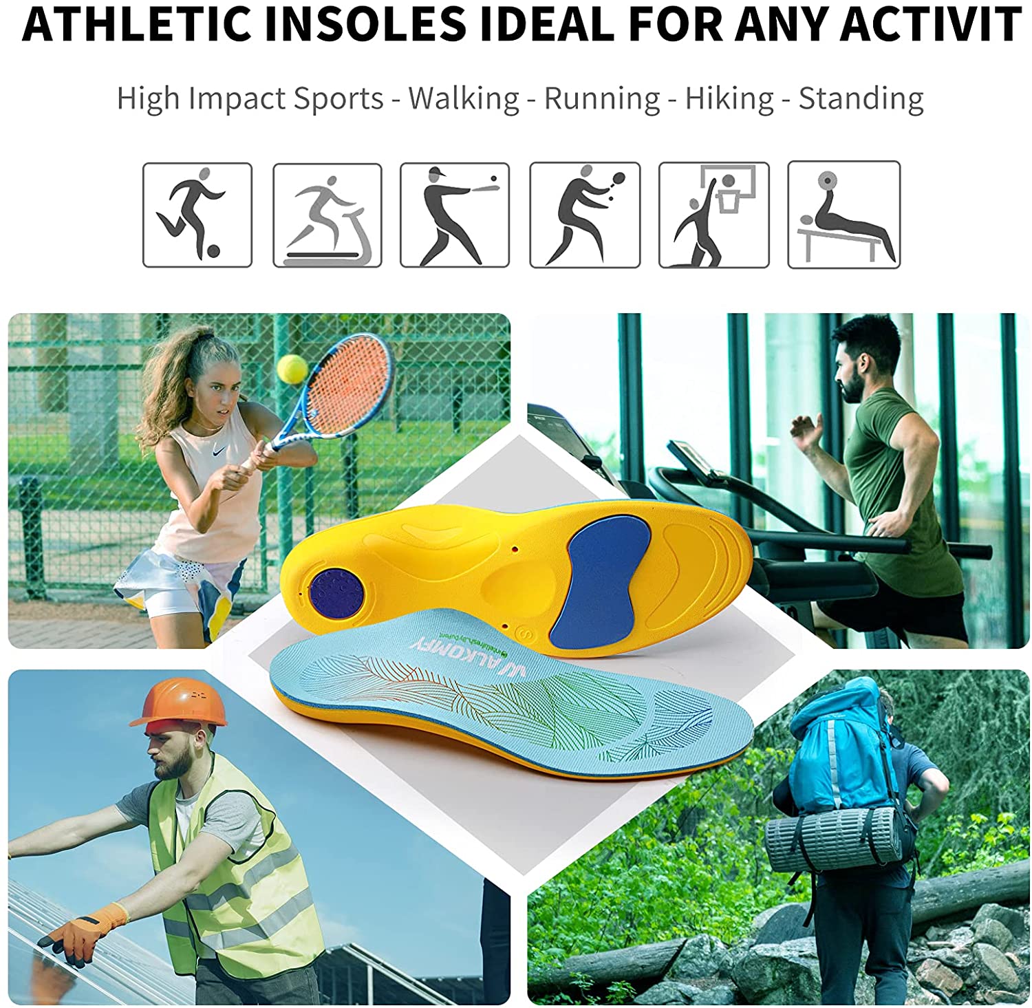 Arch Supports for High Arches - Foamwell